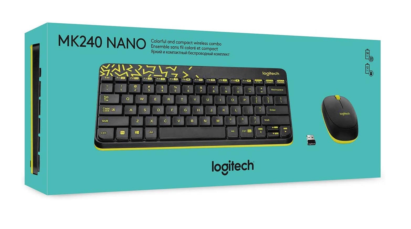 Logitech Mk240 Wireless Keyboard And Mouse Combo It Galaxy